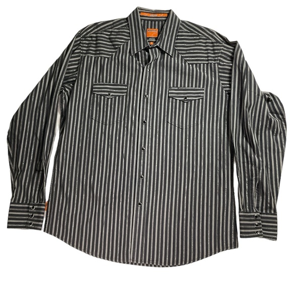 Rodeo | Shirts | Vtg 9s Rodeo Carte Didentite Bullrider Cowboy Pearl ...